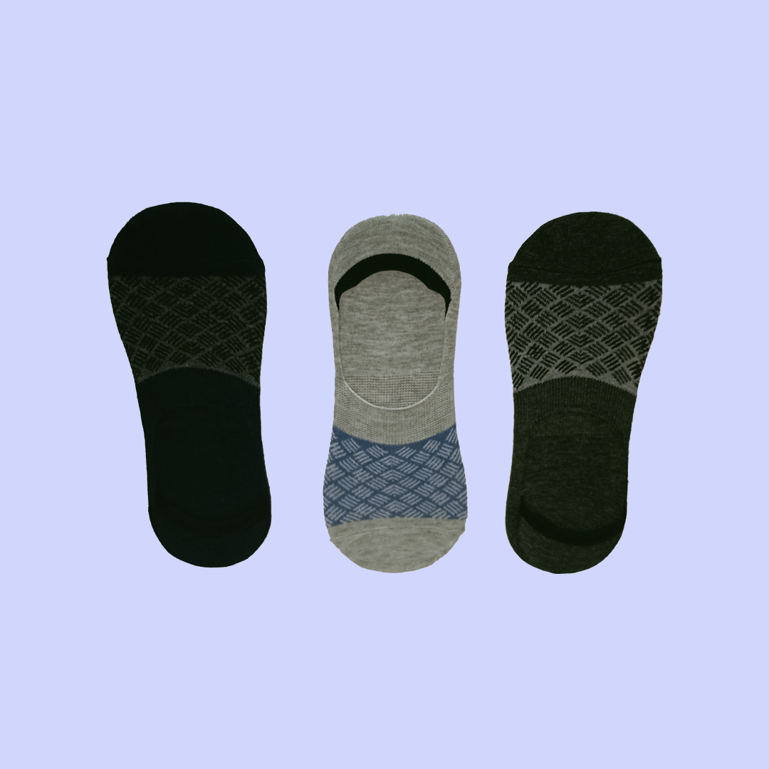 Pack of 3 Fitx-Man Ankle Moza Loafer Socks - FitX Outfits