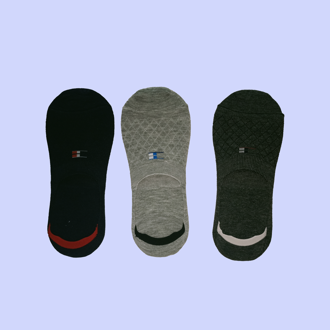 Pack of 3 Fitx-Man Ankle Moza Loafer Socks - FitX Outfits