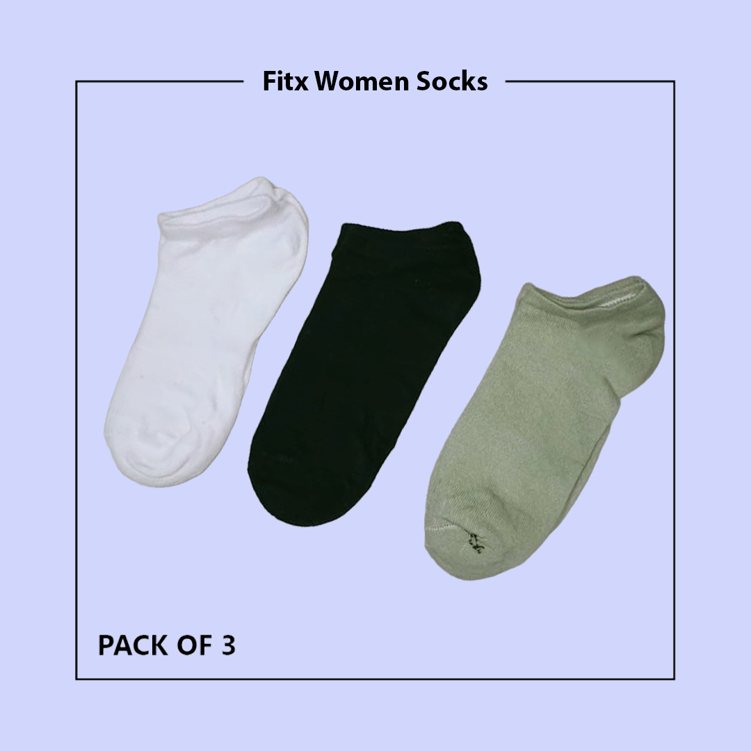 Fitx Women Multi Color Loafer Socks - FitX Outfits