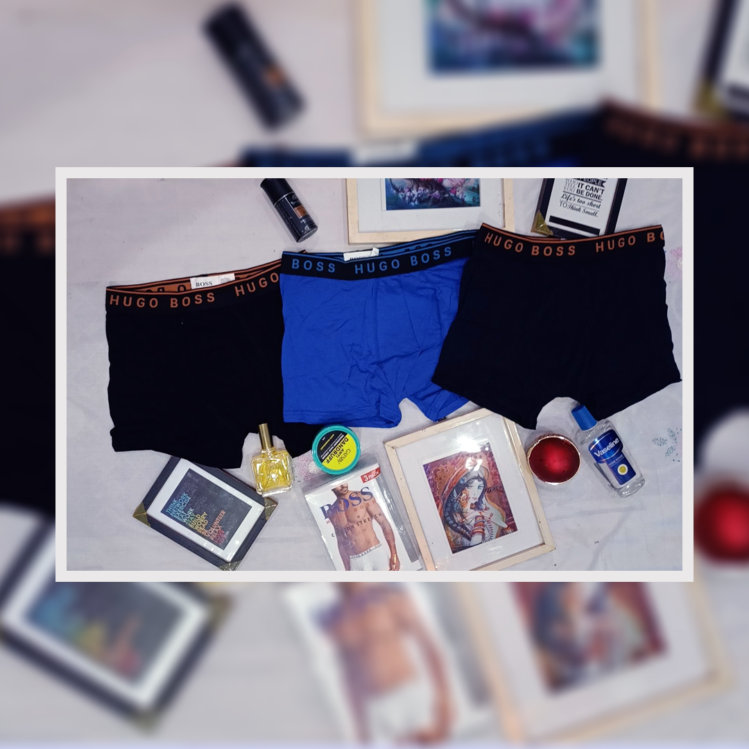 H-u-g-o B-o-s-s Export-Leftover Man Boxers (PACK OF 3) - FitX Outfits