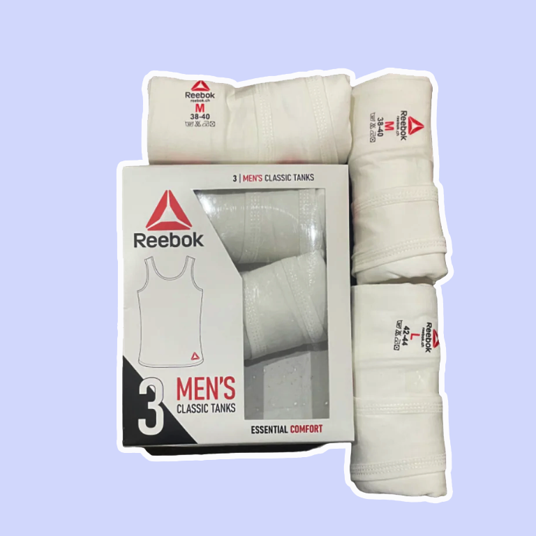 R-e-e-b-o-k Export-leftover Man Vest (PACK OF 3) - FitX Outfits