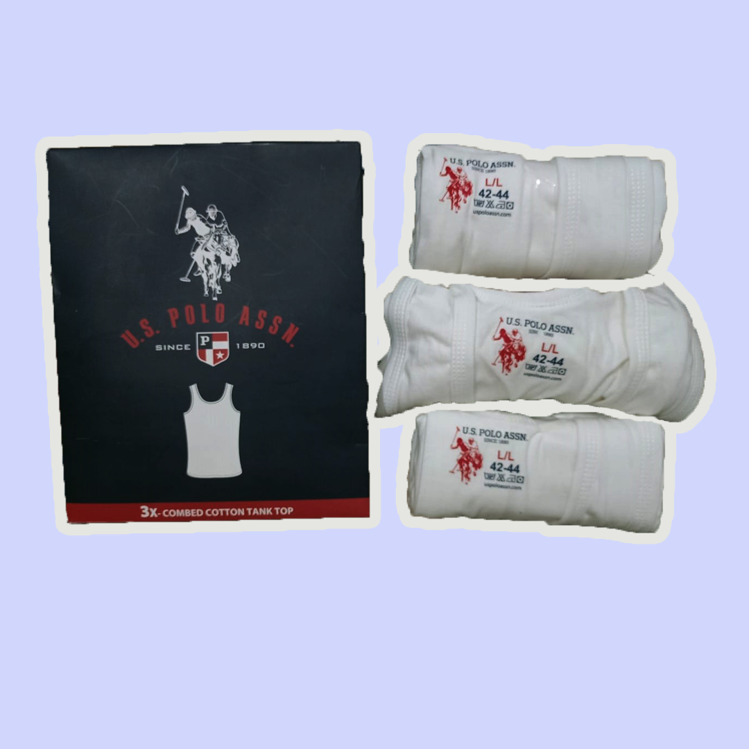 R-e-e-b-o-k Export-leftover Man Vest (PACK OF 3) - FitX Outfits